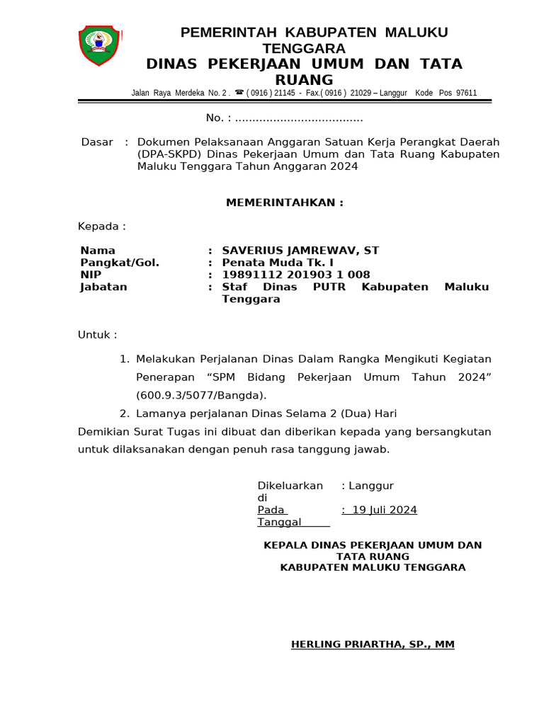 Perjadin Sendiri | PDF