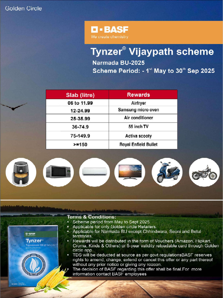Tynzer® Vijaypath Scheme Narmada BU-2025 | PDF