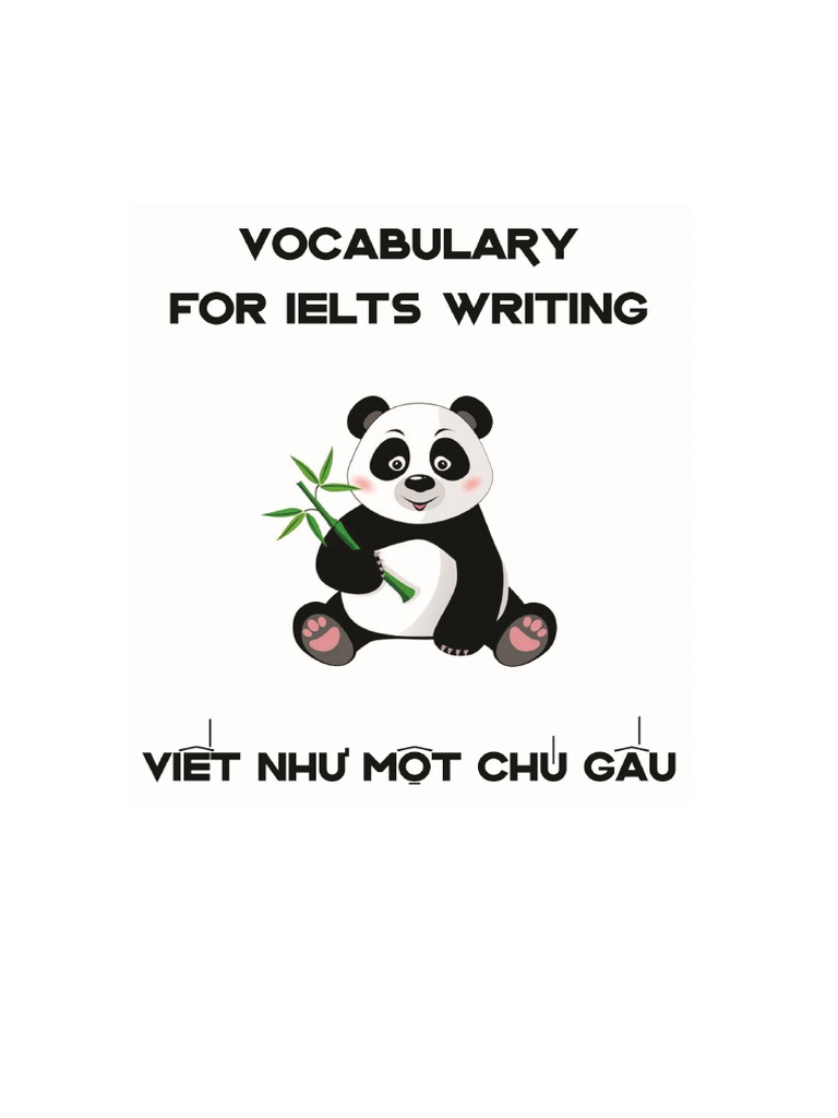 Vocabulary For IELTS Writing | PDF