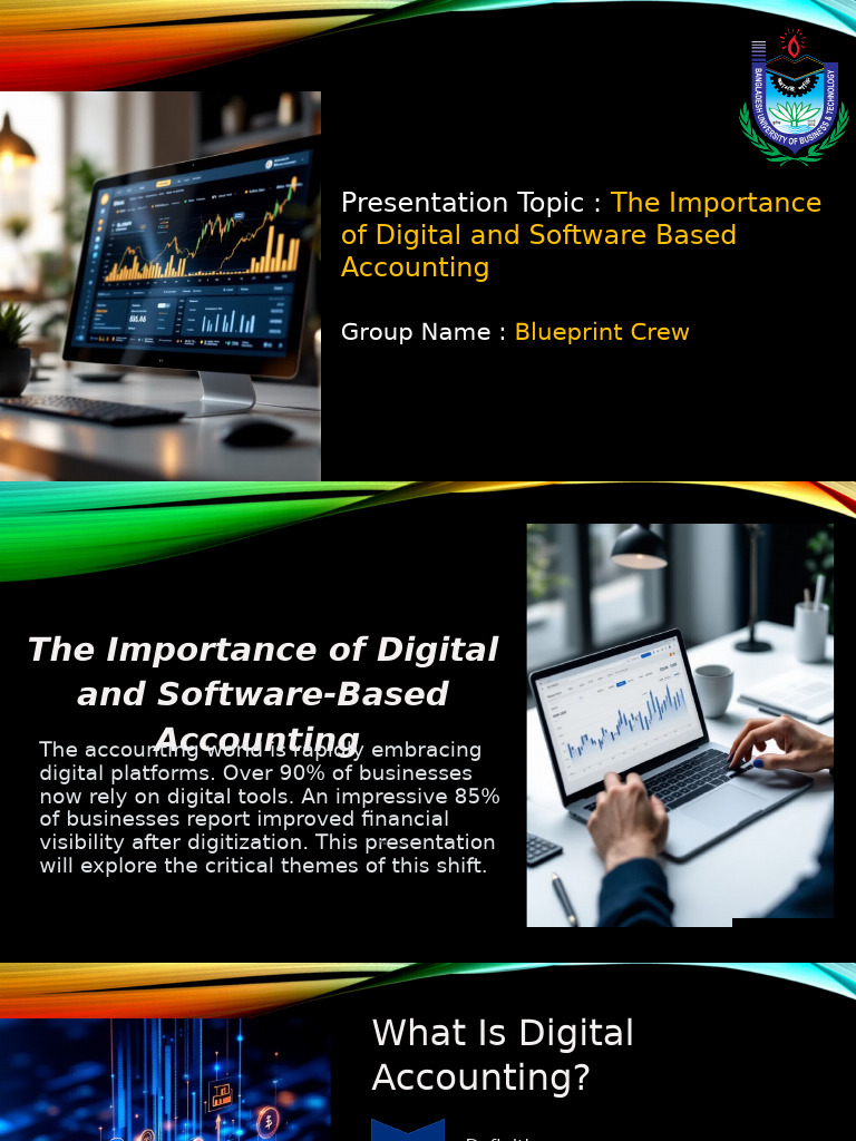 The Importance of Digital and Software Based Accounting3 | PDF ...