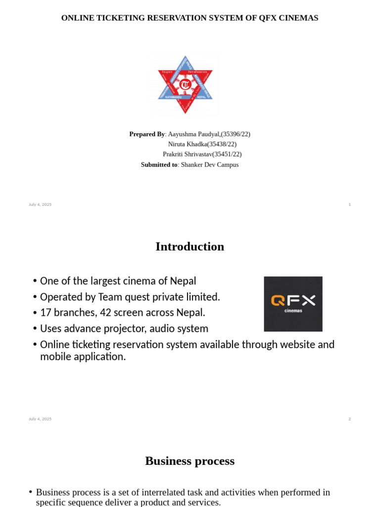 SWOT Analysis of QFX Cinemas | PDF | Movie Theater | Qr Code