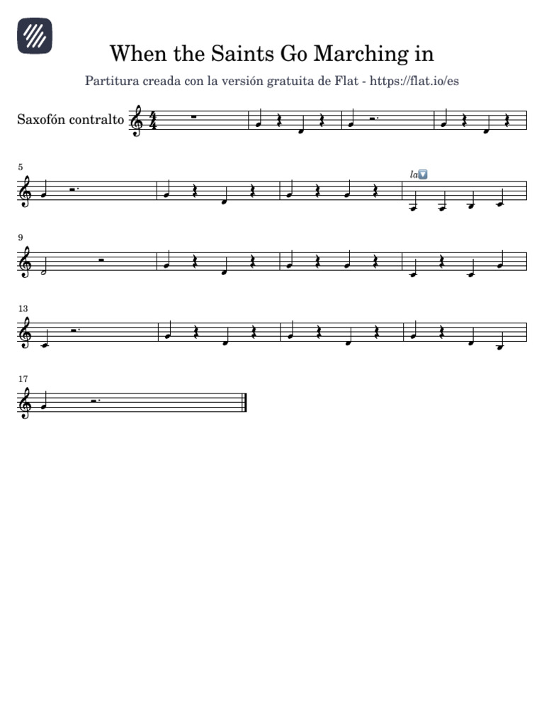 When The Saints Go Marching in | PDF
