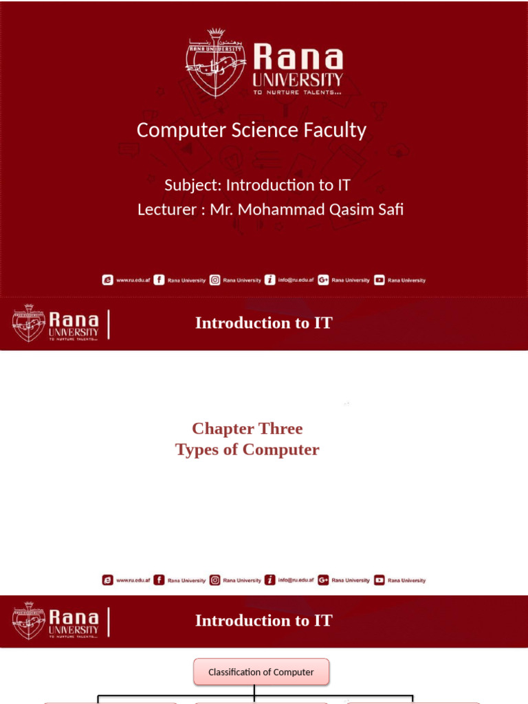 Intro To IT Chapter 3 | PDF | Microcomputers | Supercomputer