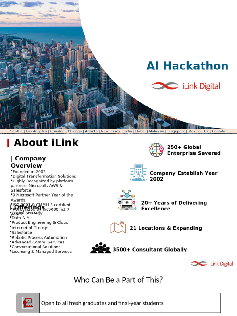 AI Hackathon PPT - Freshers | PDF | Artificial Intelligence ...