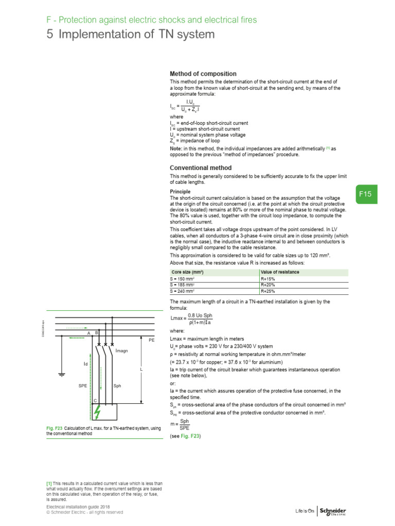Earth Fault Current Calculation Guide | PDF | Electrical Impedance ...