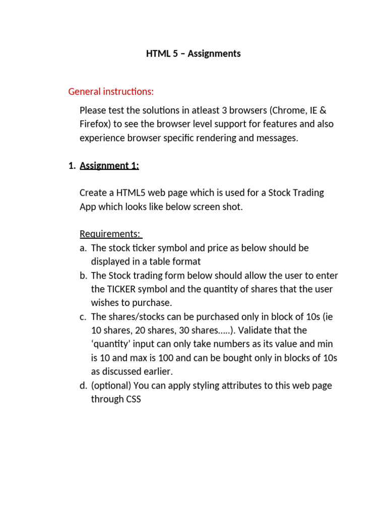 html5 Assignment Java Full Stack | PDF | Html5 | World Wide Web