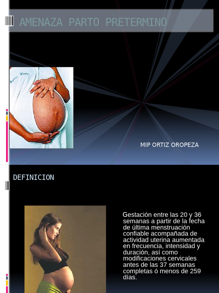 5 Parto Pretermino | PDF | Parto prematuro | Parto