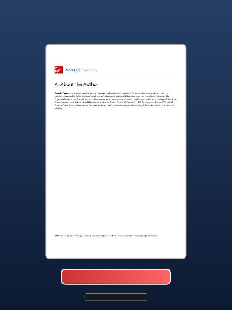 Complete Bundle Geometric Dimensioning and Tolerancing For Mechanical ...