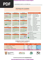 Proposed 2026 School Calendar | PDF