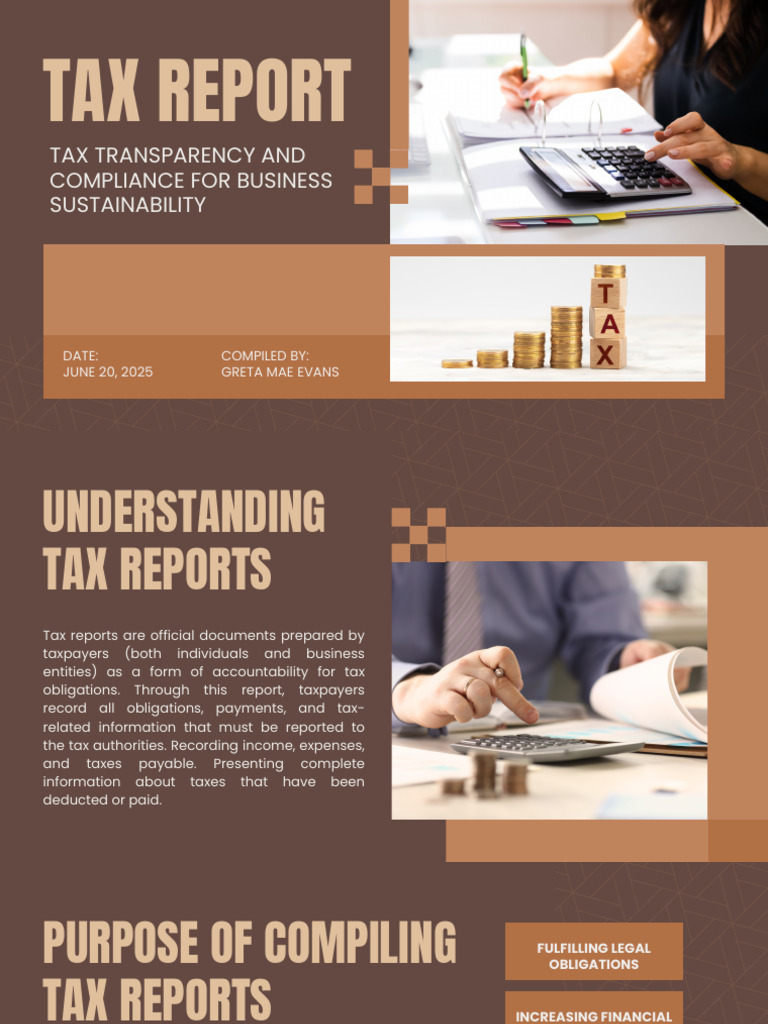 Brown and Beige Minimalist Tax Report Presentation - 20250704 - 133014 ...