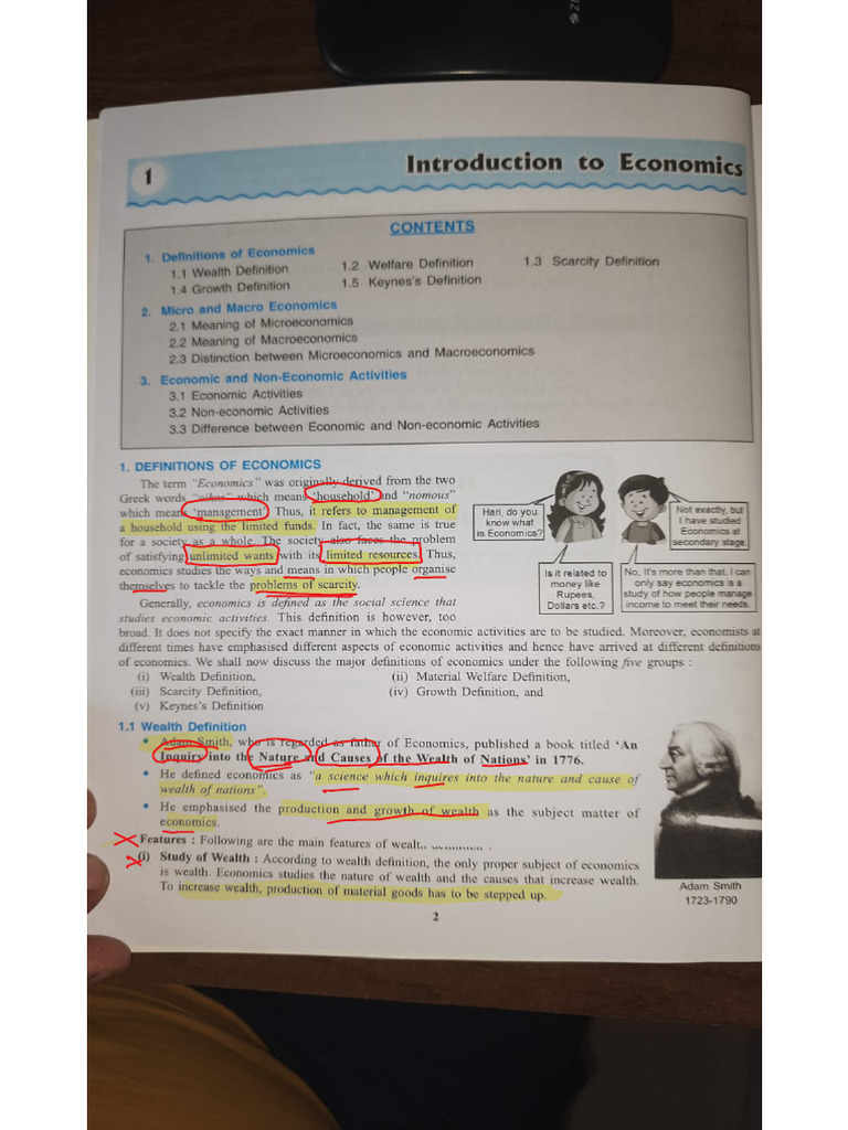 CHP 1 Introduction To Economics | PDF