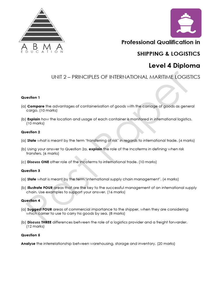 Principles of International Maritime | PDF