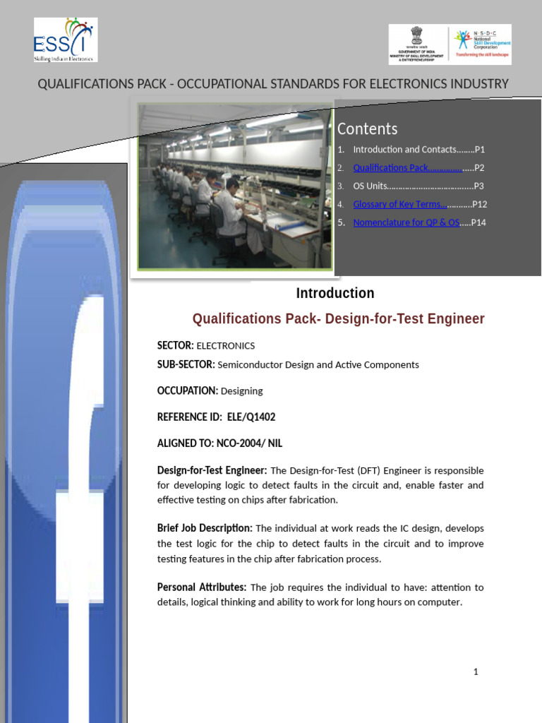 10-SEMICON Design For Test Engineer | PDF | Design | Electronic Design