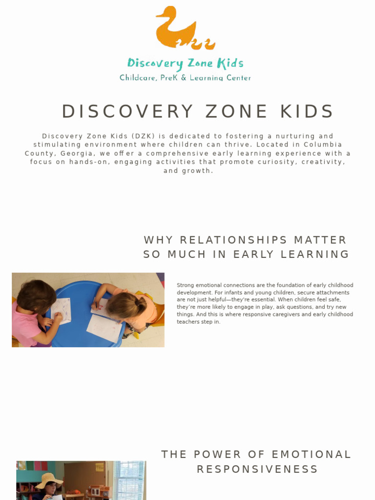 How Relationships Build Trust in Early Childhood Learning | PDF