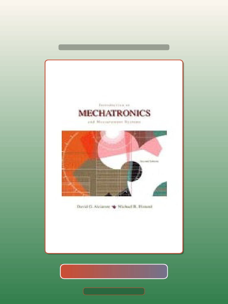 Accompany Introduction To Mechatronics Measurement Systems 2nd Edition 9780072402414 Ebook and ...