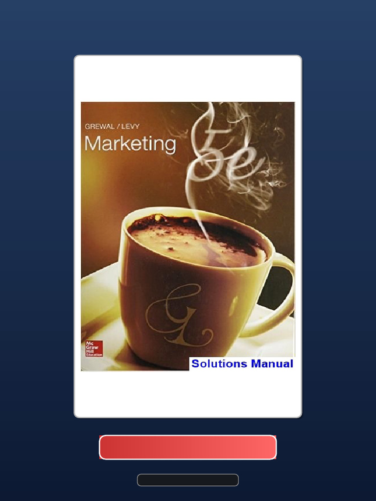 Complete Bundle Marketing 5th Edition Grewal | PDF | Marketing | Retail