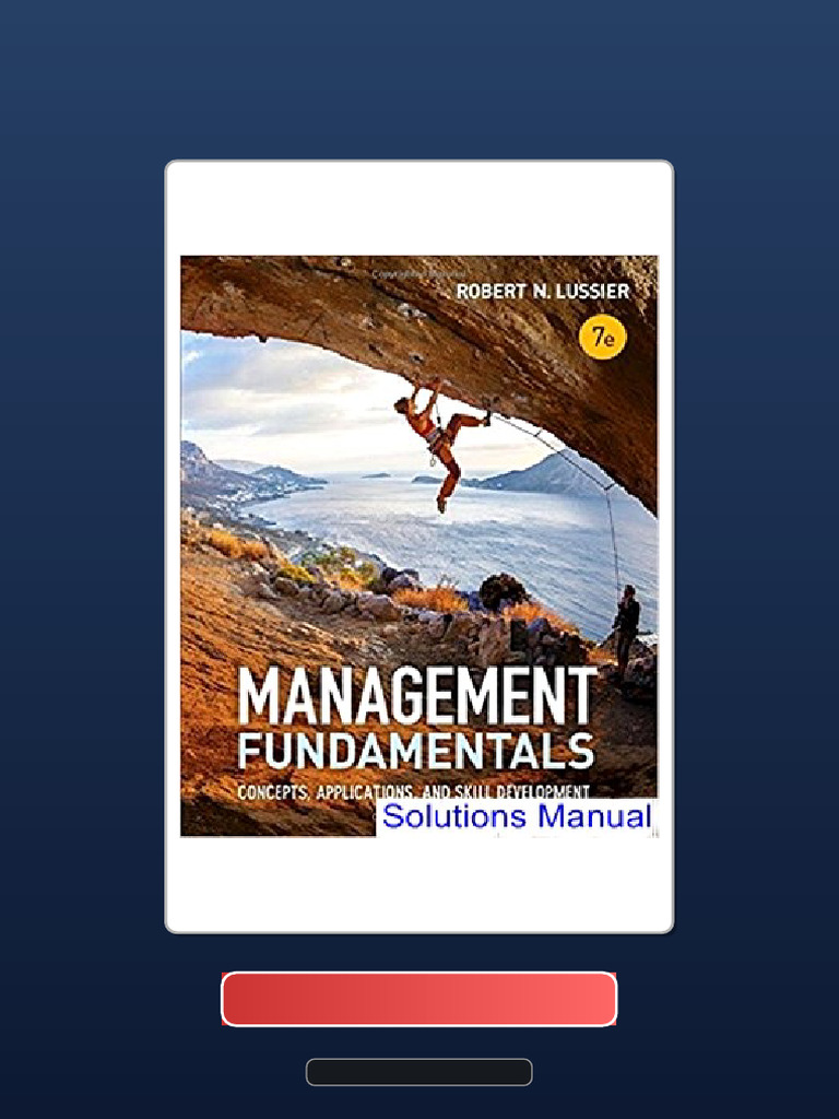 Complete Bundle Management Fundamentals Concepts Applications and Skill Development 7th Edition ...