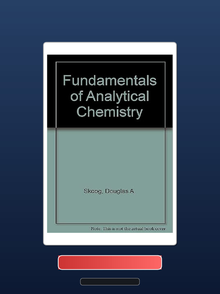 Complete Bundle Fundamentals of Analytical Chemistry 3rd Edition by Douglas A Skoog HQ File ...
