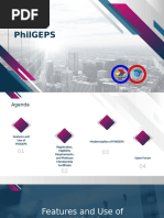 Philgeps Presentation | PDF | Business | Finance & Money Management