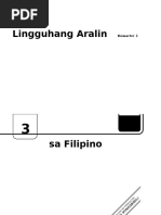 Aralin 1 Yunit 4 GR. 3 | PDF
