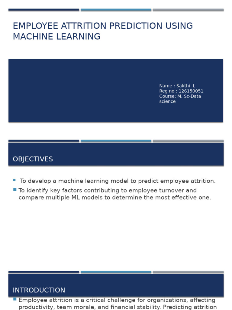 Employee Attrition PREDICTION Using Machine Learning | PDF | Machine Learning | Support Vector ...