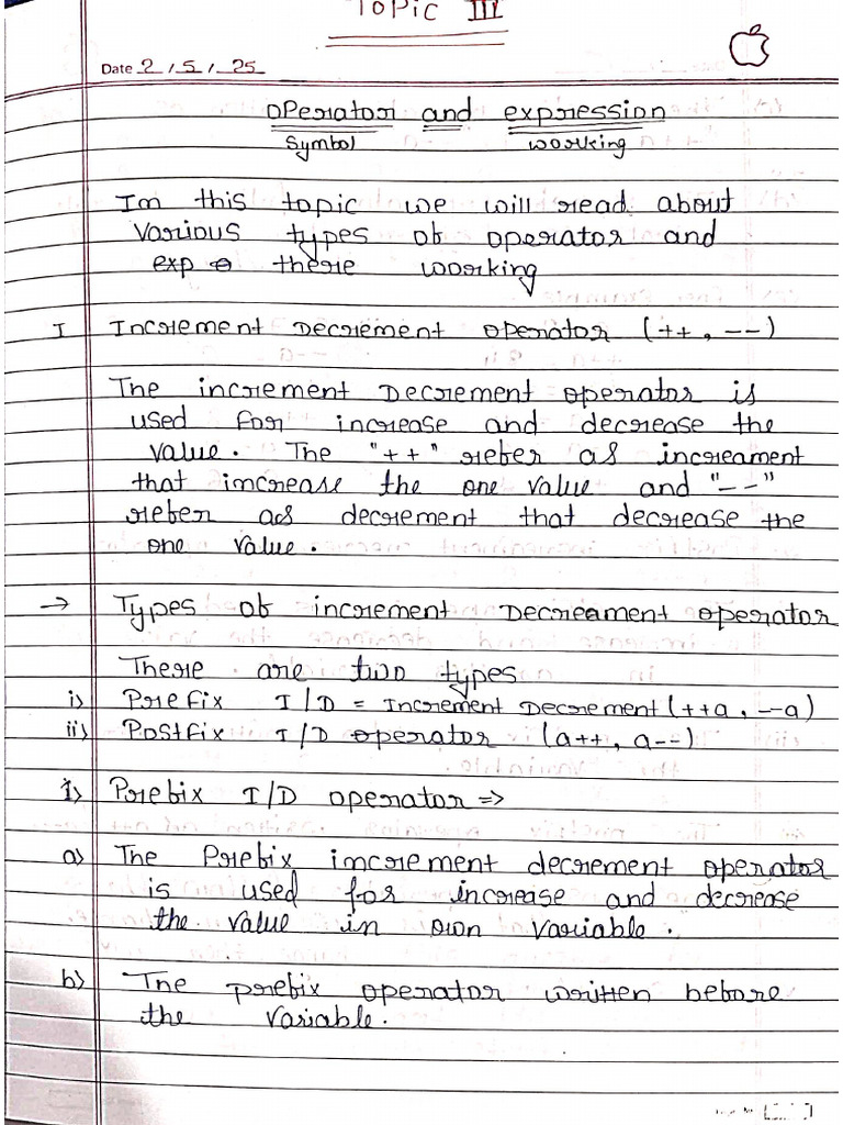 Topic III (Chapter 1) | PDF