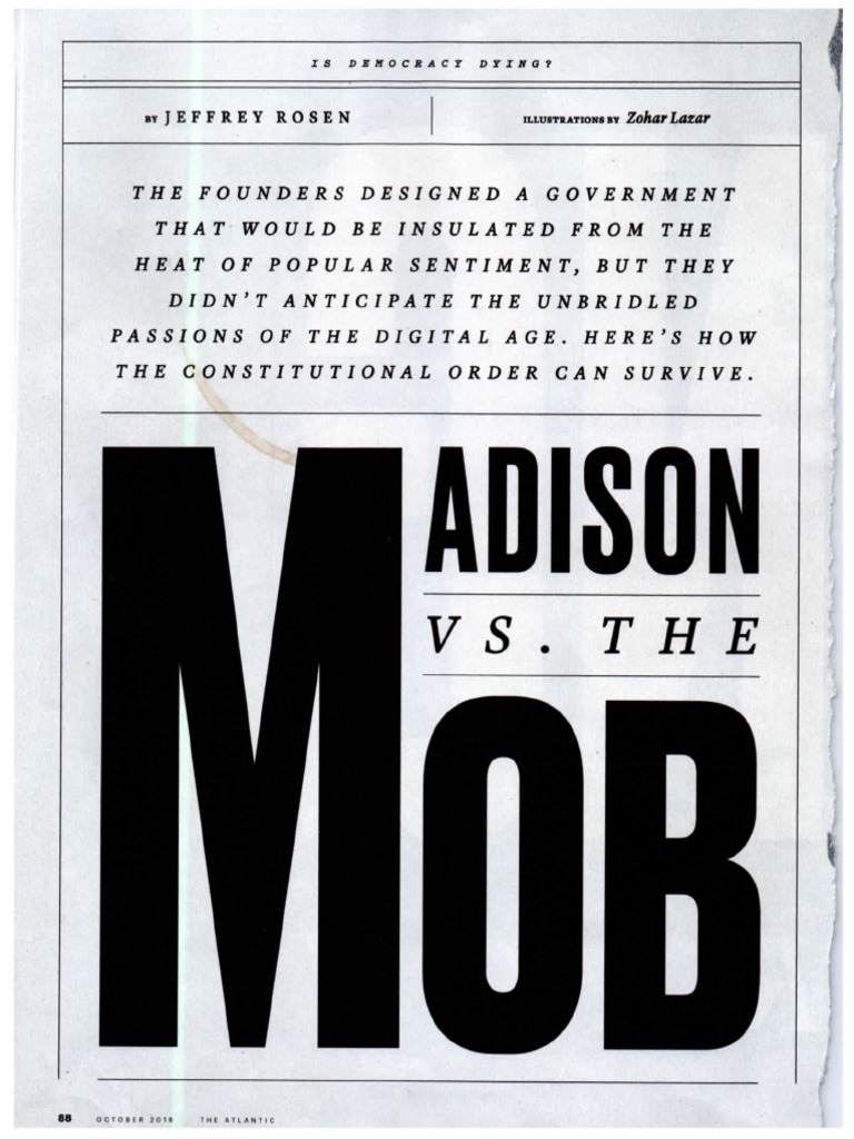 Rosen Madison Vs The Mob | PDF
