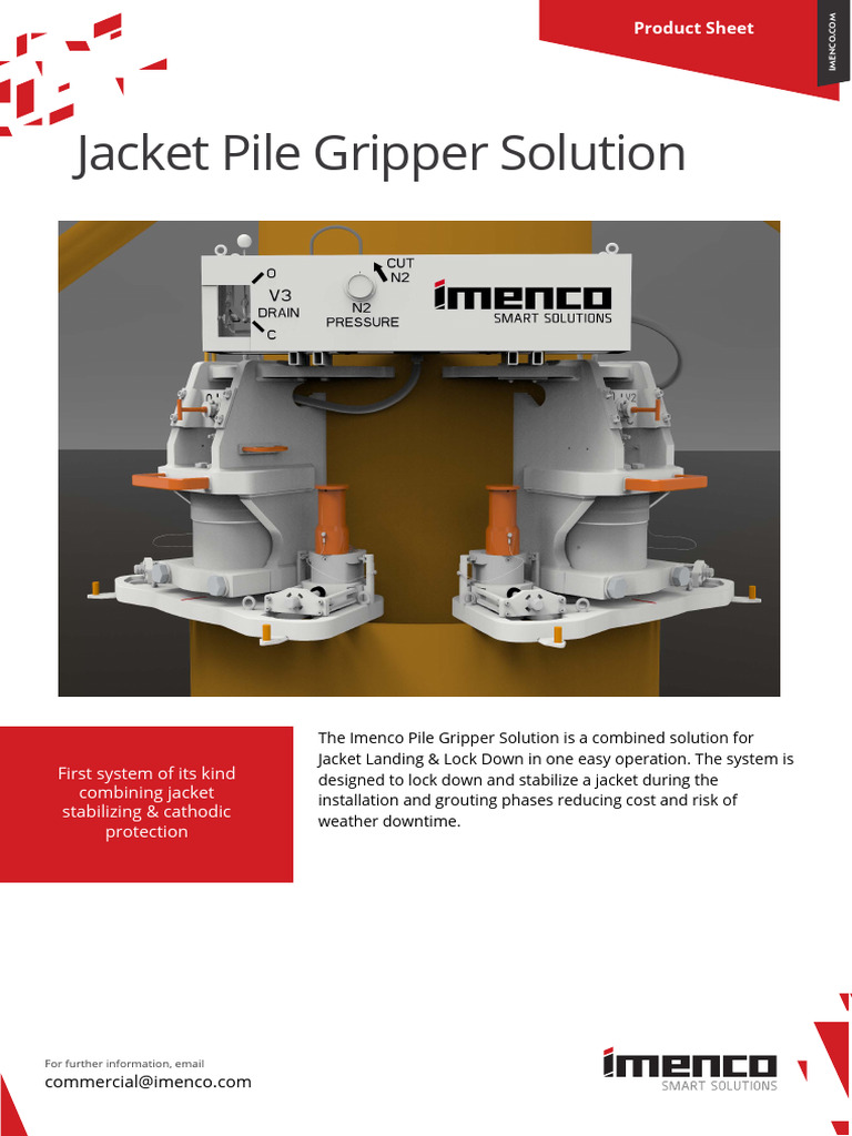 Jacket Pile Gripper Solution | PDF