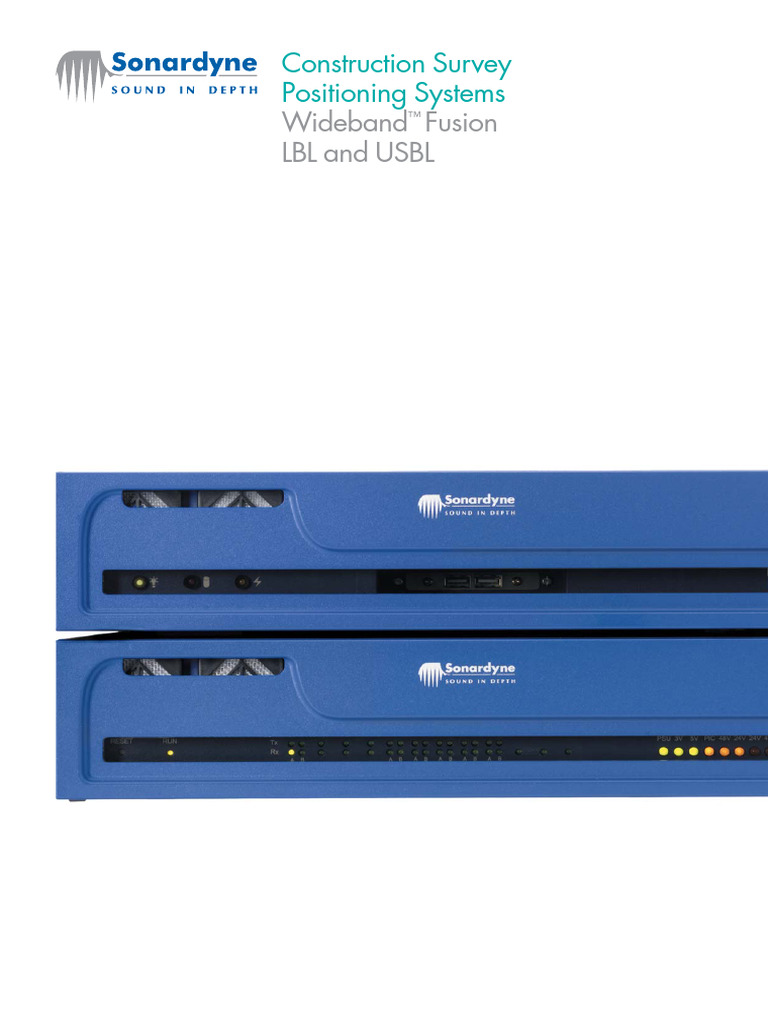 Sonardyne Data Fusion Engine | PDF | Telemetry | Electronics