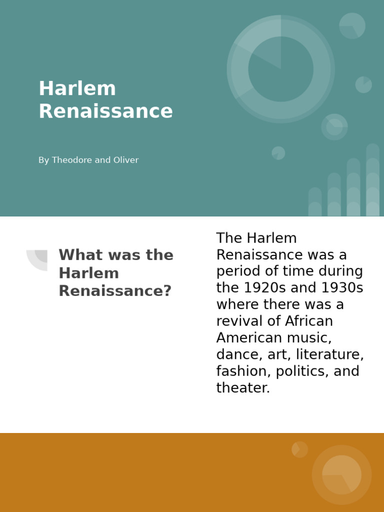 Harlem Renaissance Project | PDF | Jazz
