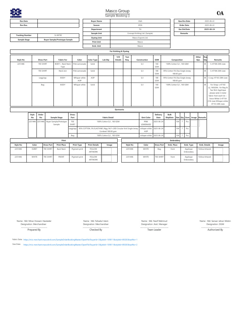 Spring 26 Proto Cutting Program Style - 2251446 | PDF | T Shirt | Textiles