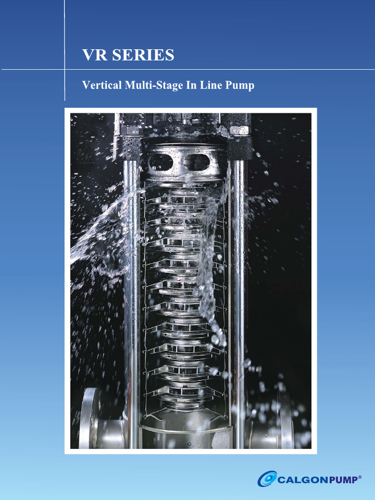 VR Vertical Multistage Pump | PDF | Pump | Mechanical Engineering