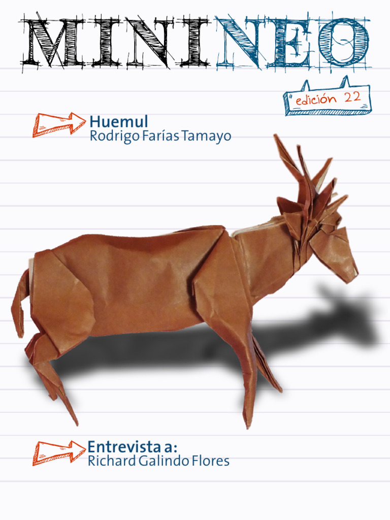Cómo dibujar un huemul fácil | PDF | Origami | Bolivia