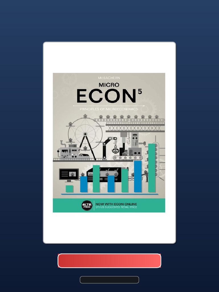 Complete Bundle MICRO ECON 5 Principles of Microeconomics 5th Edition ...