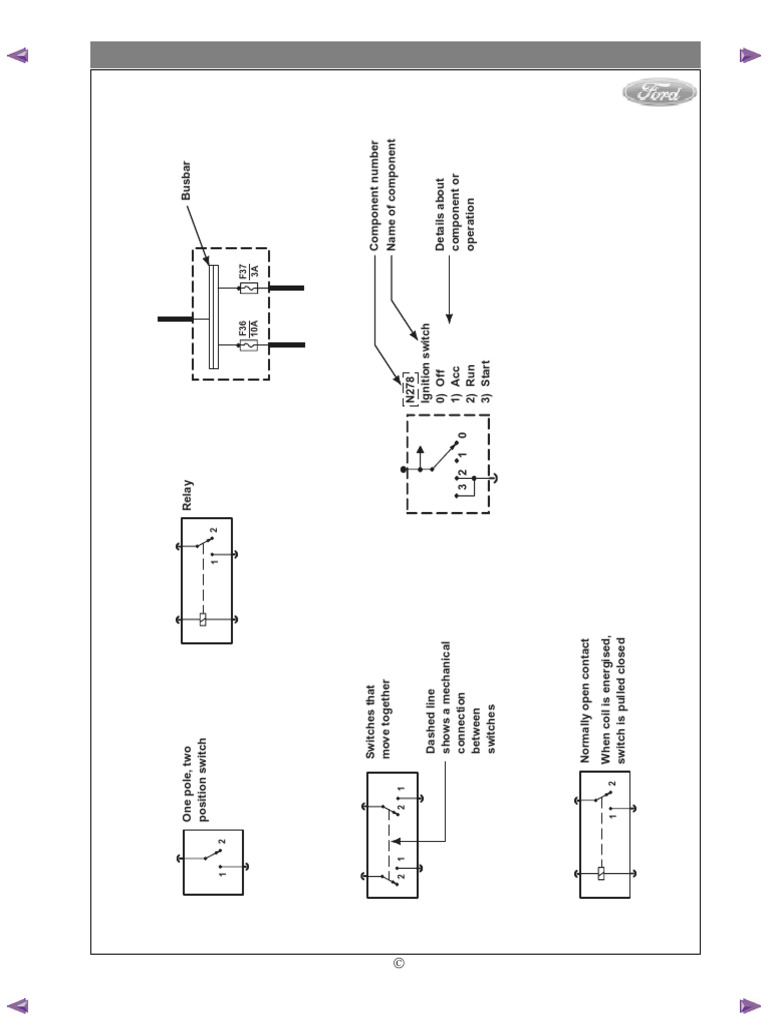 Ford Figo b517 2010 25 Ewd25 | PDF | Switch | Relay