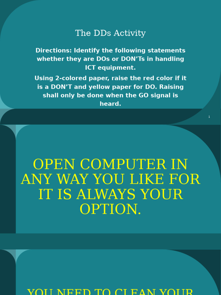 Safe Handling of ICT Equipment Guide | PDF | Computer Security | Security