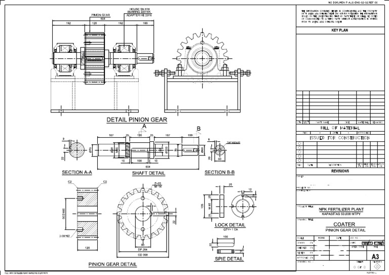 DWG COATER - NPK - PINION - GEAR - 2024 | PDF