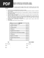 KKD Zi̇mmet Formu | PDF