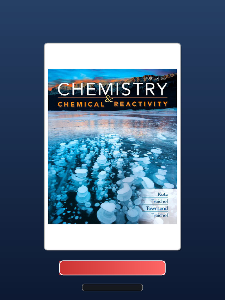 Chemistry and Chemical Reactivity 10th Edition John C Kotz Paul M ...