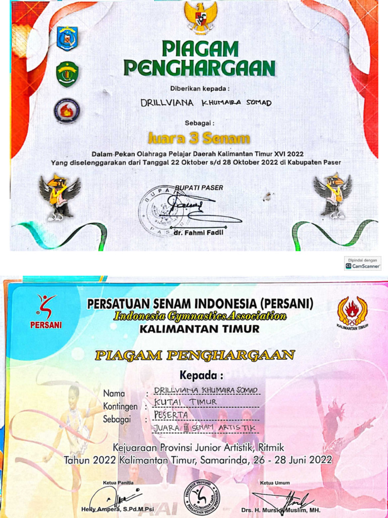 Piagam Compressed 2 | PDF