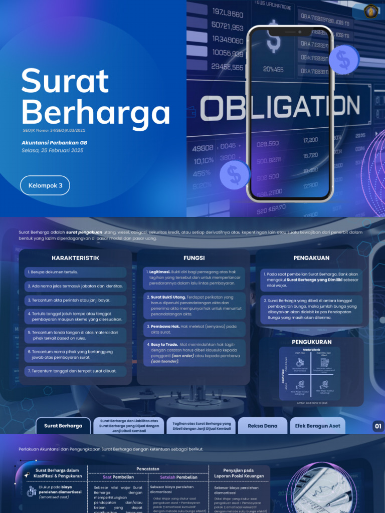 Kel 3 - Surat Berharga | PDF