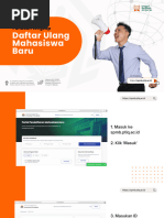 Panduan Penggunaan Sistem Akademik Fitur Pendaftaran Ulang | PDF
