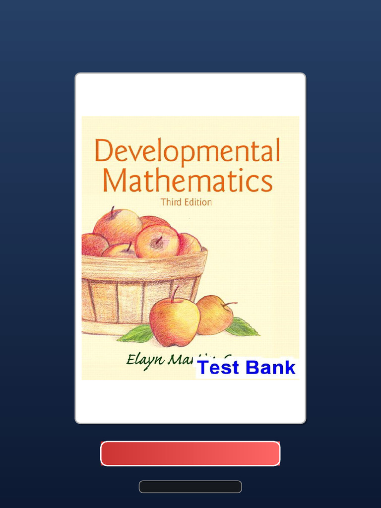 Complete Bundle Developmental Mathematics 3rd Edition Martin Gay | PDF ...