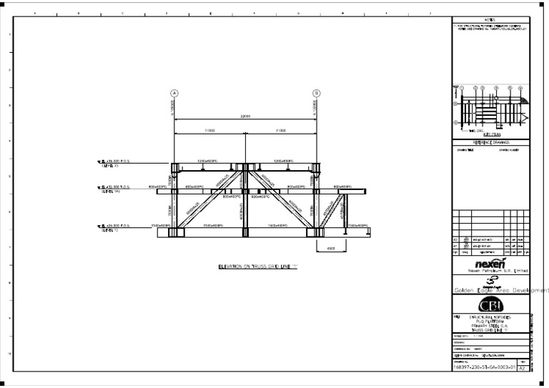168397-230-ST-GA-0003-01 Structural Topsides PUQ Platform Primary Steel ...