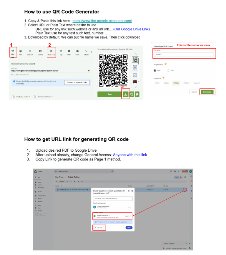 QR Code Generator | PDF