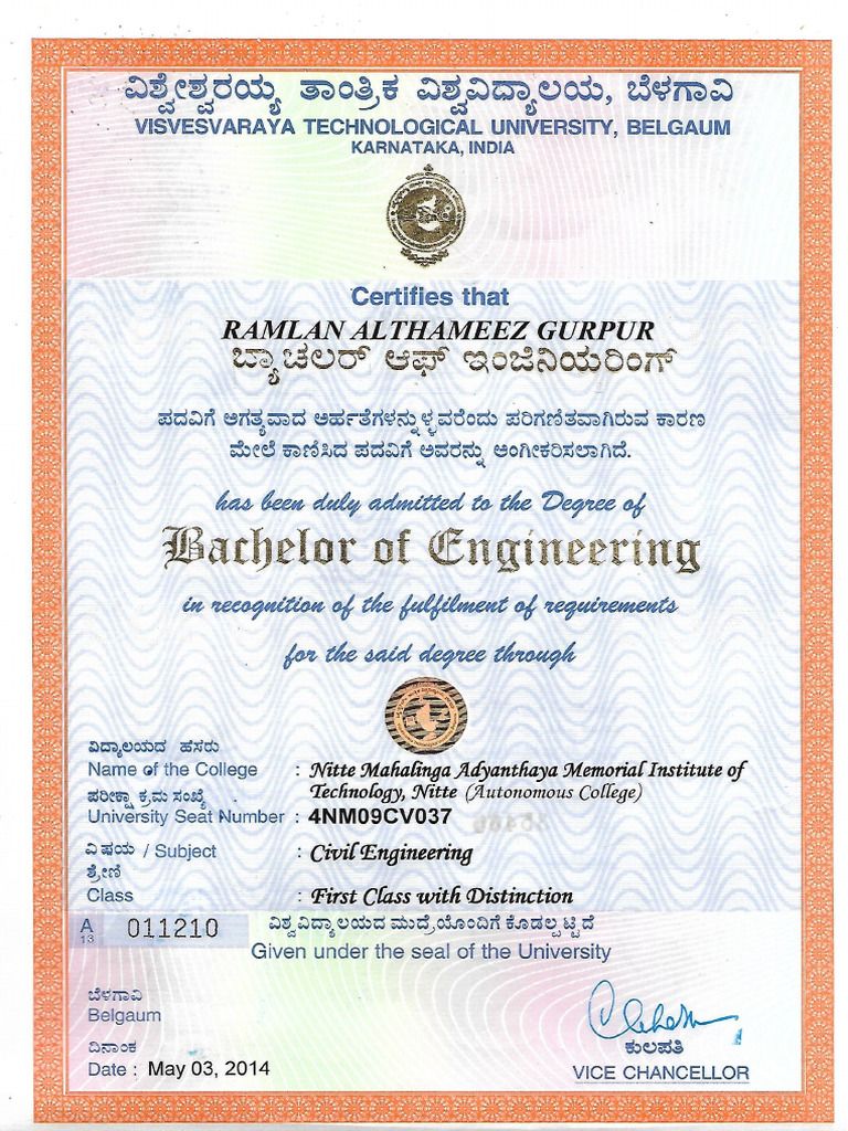 Graduation Certificate | PDF