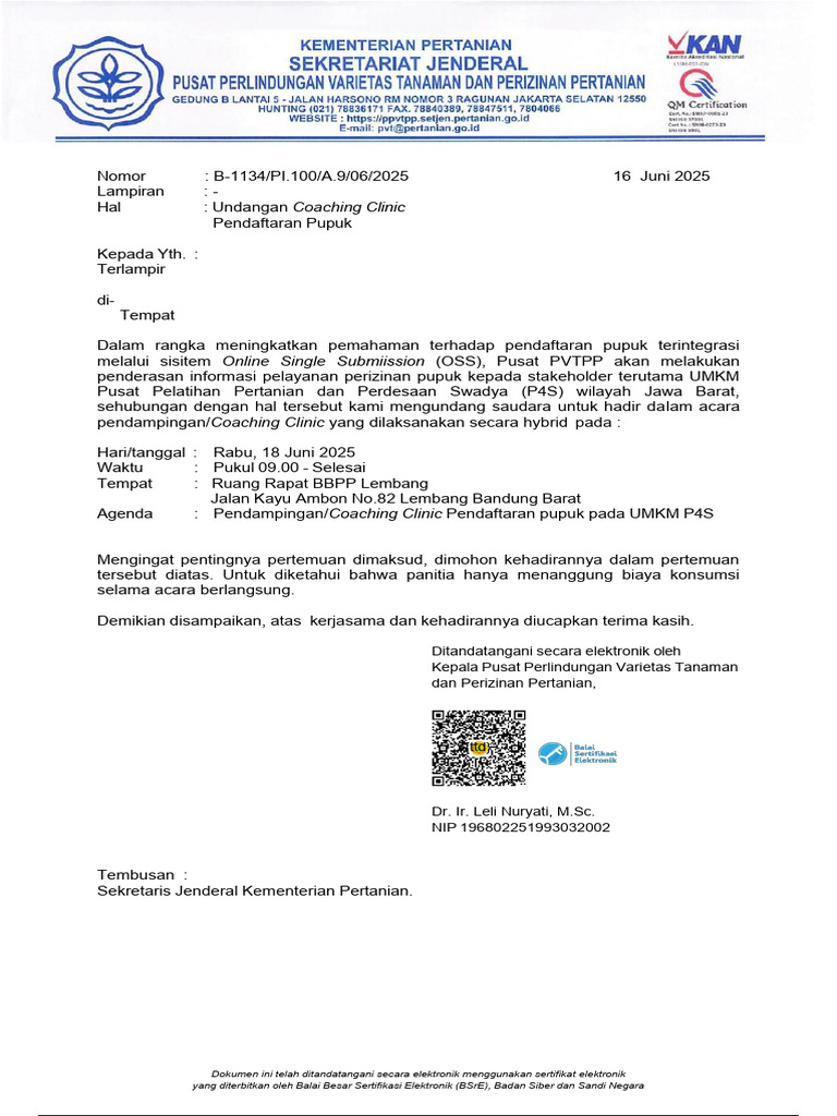 Undangan P4S .Fix | PDF