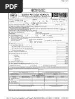 Filling Out BIR Form 2551Q Guide | PDF | Tax Rate | Fiscal Year