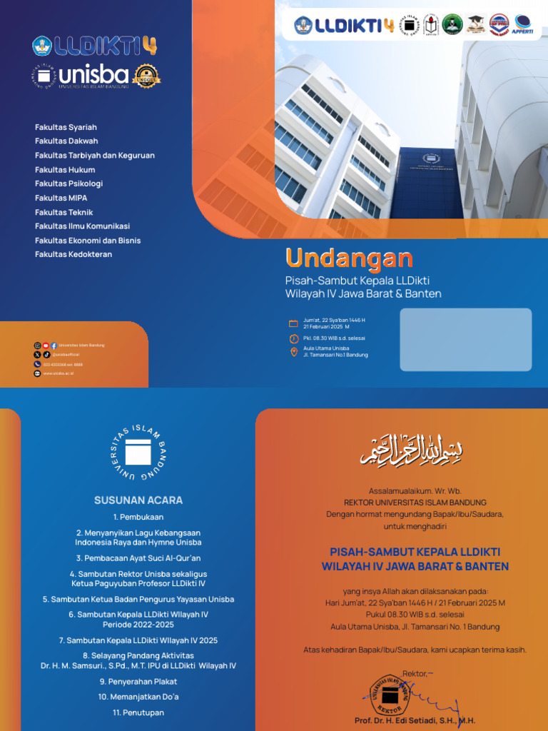 Undangan LLDIKTI | PDF