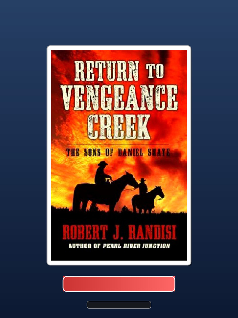 Complete Bundle The Sos of Daniel Shaye 04 Return To Vengeance Creek Robert J Randisi HQ File ...